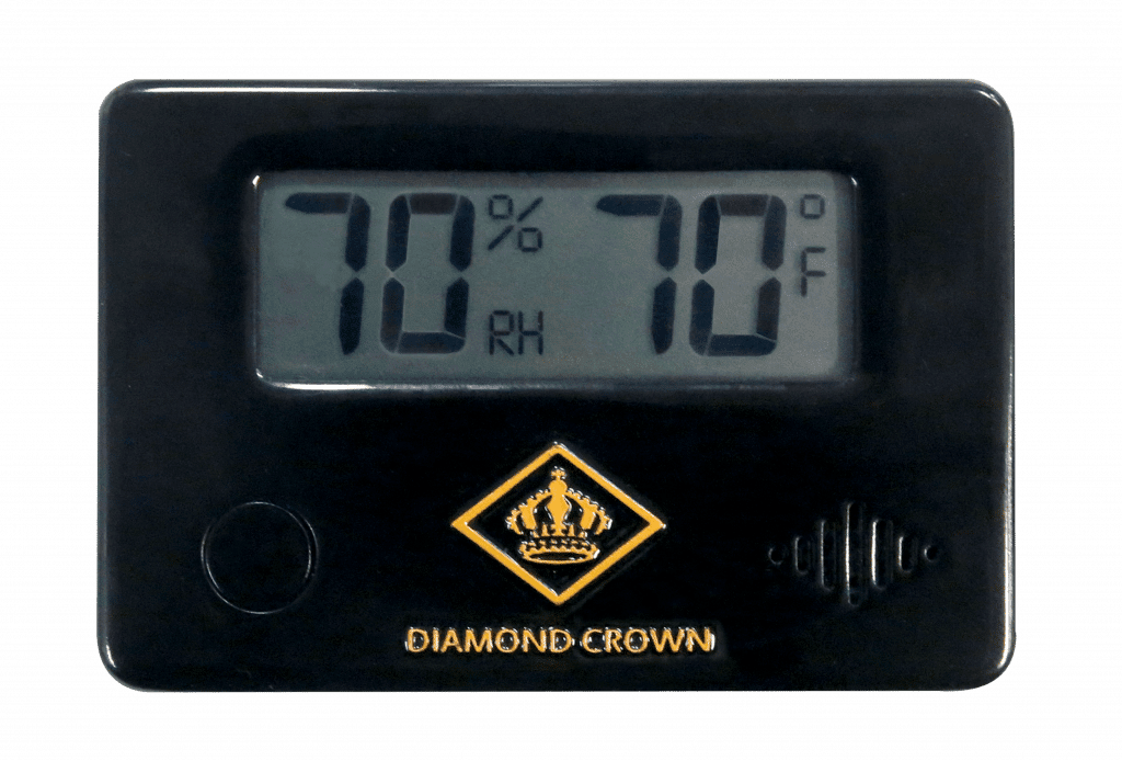 Diamond Crown Digital Hygrometer - LM Cigars