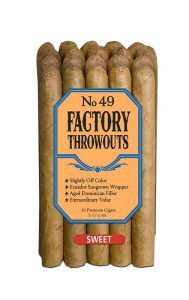 Factory Throwouts No. 49 Sweet - LM Cigars