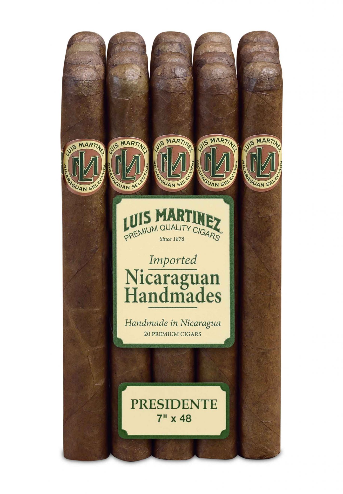 Luis Martinez Nicaraguan Handmade Bundle Presidente - LM Cigars