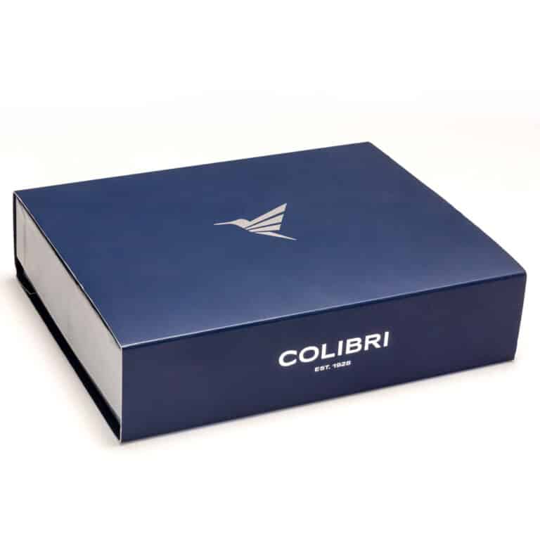 Colibri Black Carbon Fiber Lighter & Cutter Set - LM Cigars