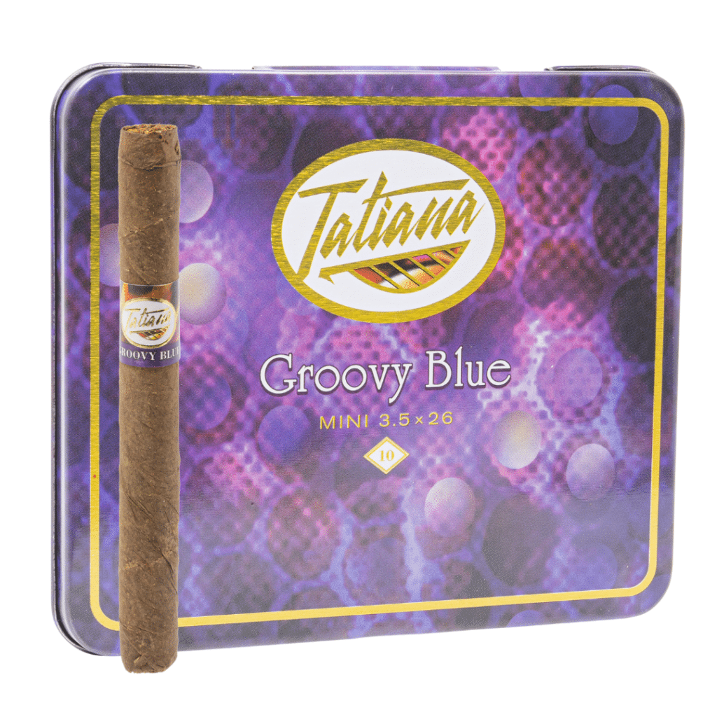 Tatiana Mini Groovy Blue Tins - LM Cigars